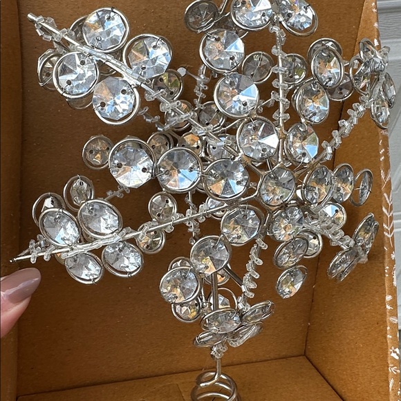 Holiday | New Sparkling Crystal Snowflake Tree Topper | Poshmark